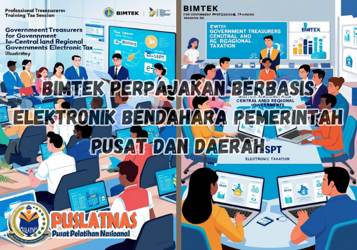 Bimtek Perpajakan Berbasis Elektronik Bendahara Pemerintah Pusat Dan Daerah - PUSLATNAS